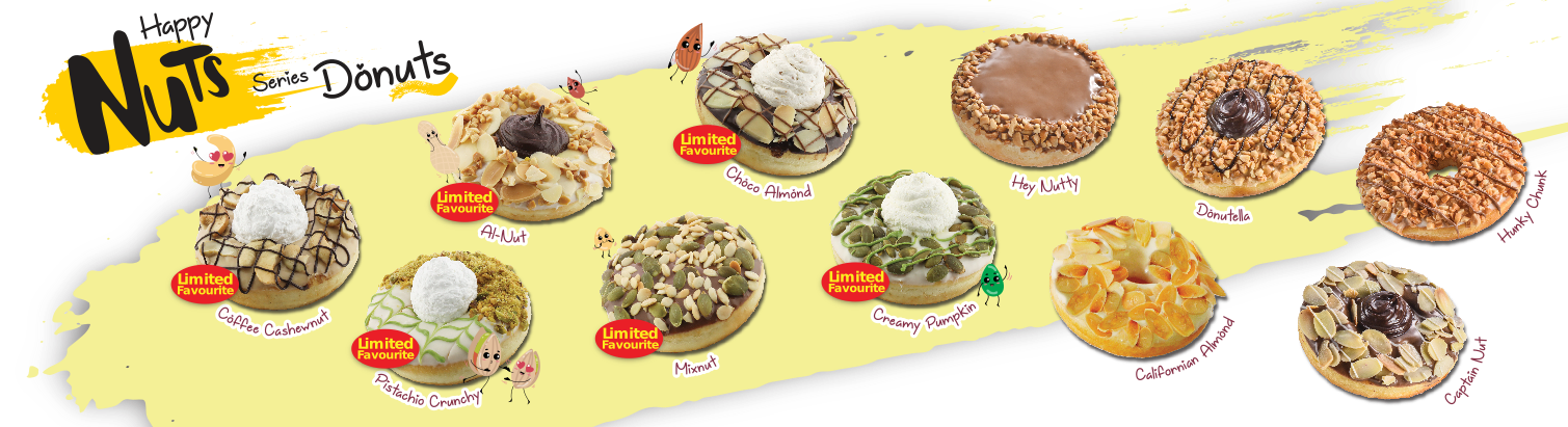 Hey Nutty - Big Apple Donuts & Coffee | Premium Donuts Stores in ...