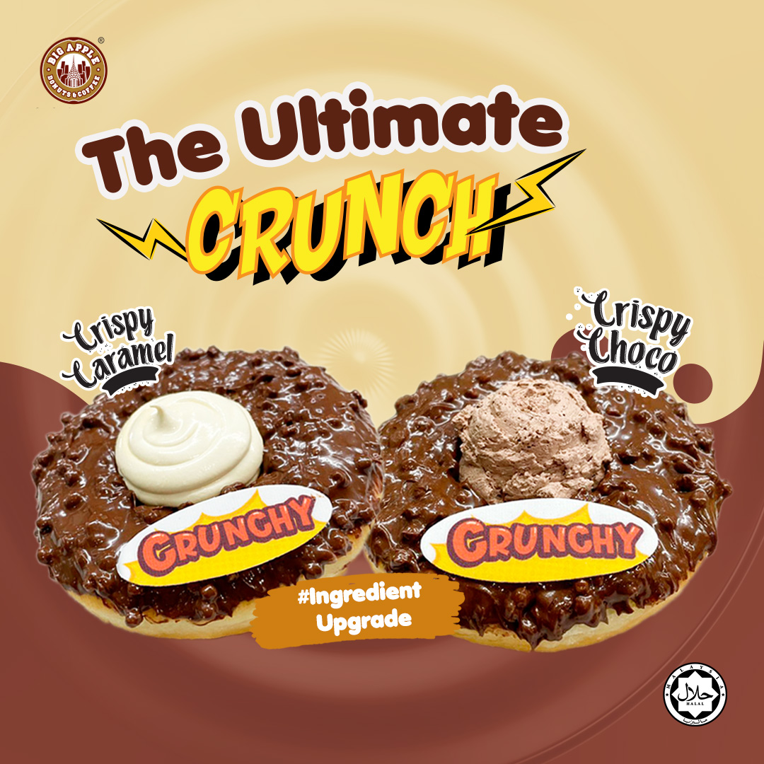 Crispy Donuts | Big Apple Donuts & Coffee Malaysia