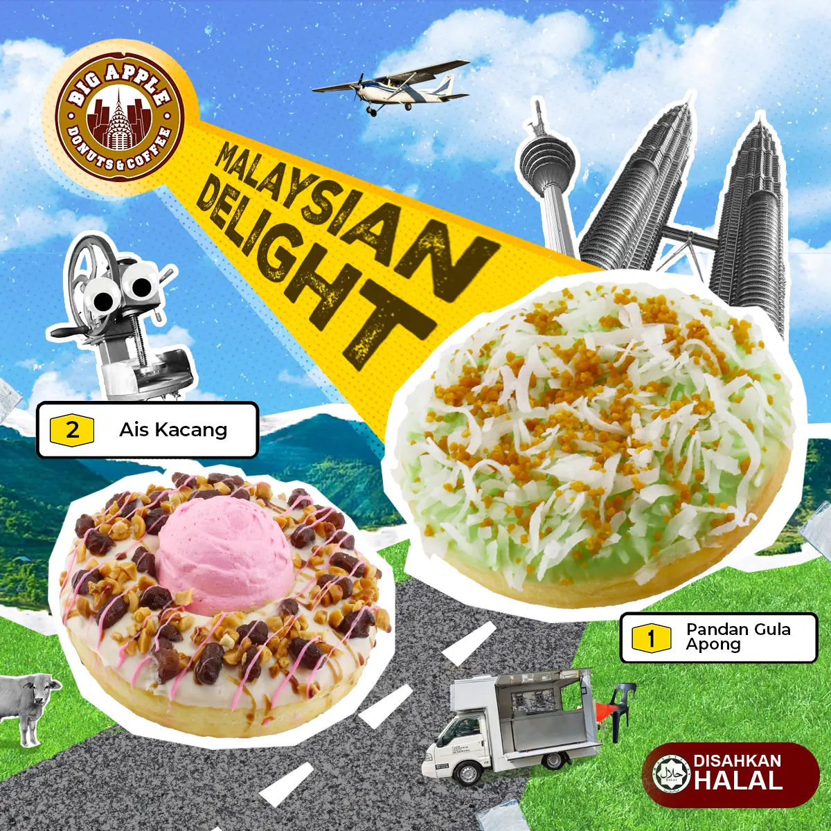Malaysian Delight | Big Apple Donuts & Coffee Malaysia
